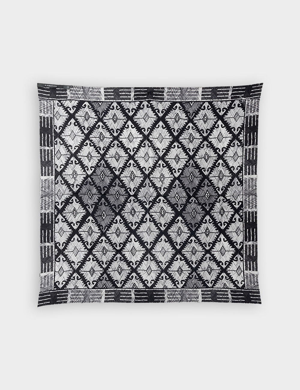 MAYAN PRINT SILK SCARF – KAWAYAN